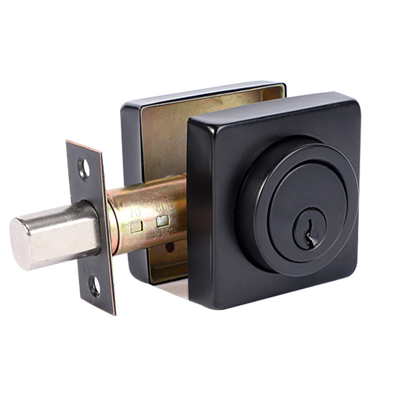 High Security stainless steel double brass deadbolt door lockset door ...