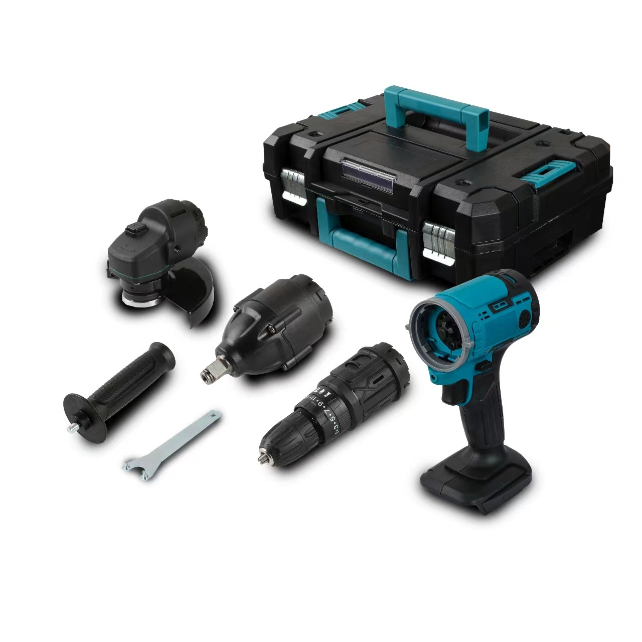 Power Tools with replaceable heads Quickly assemble cordless lithium ...
