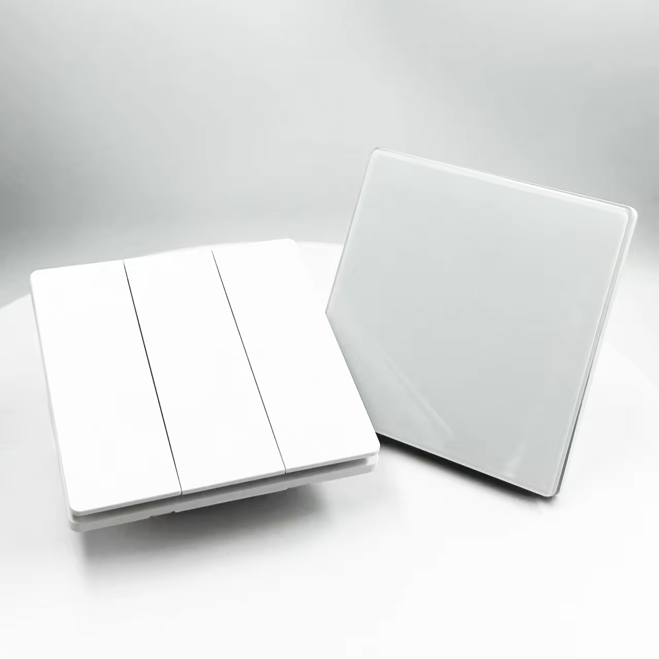 Glass ultrathin push button switches uk standard wall switch 16A ...