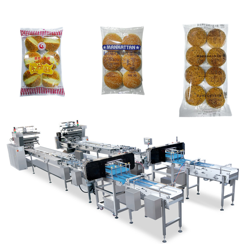 food air tight count manual feeder flow pe film packing machine for ...