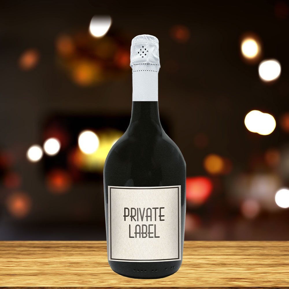 Prosecco DOC Extra Dry Sparkling wine personalized label restaurant ...