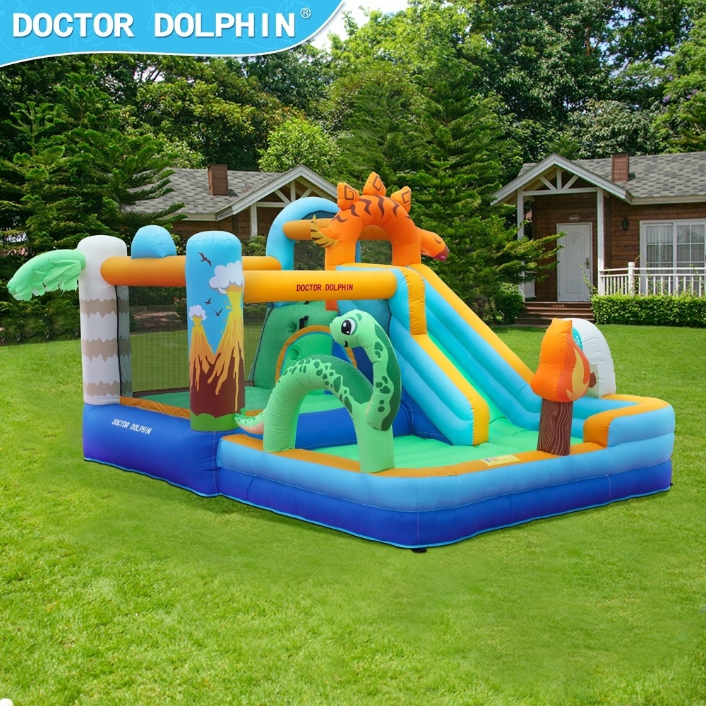 Indoor Inflatable Bounce House with Slide Bouncy Castle Jumper ...