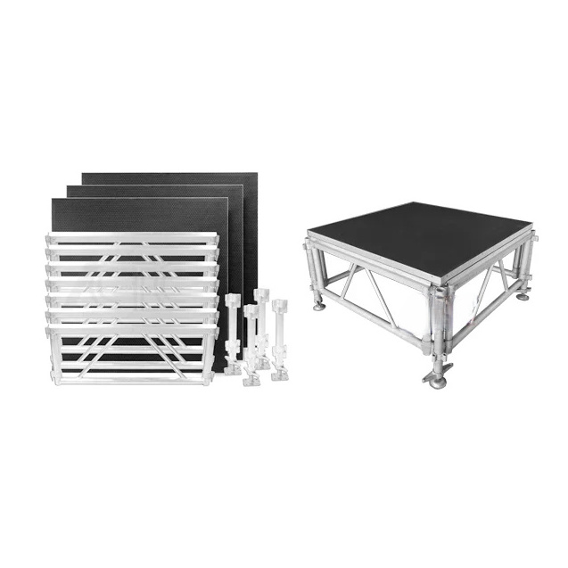4*4ft, 4*8ft truss portable stage and aluminum stage platform for sale ...
