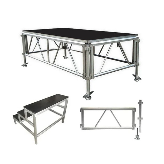 4*4ft, 4*8ft truss portable stage and aluminum stage platform for sale ...