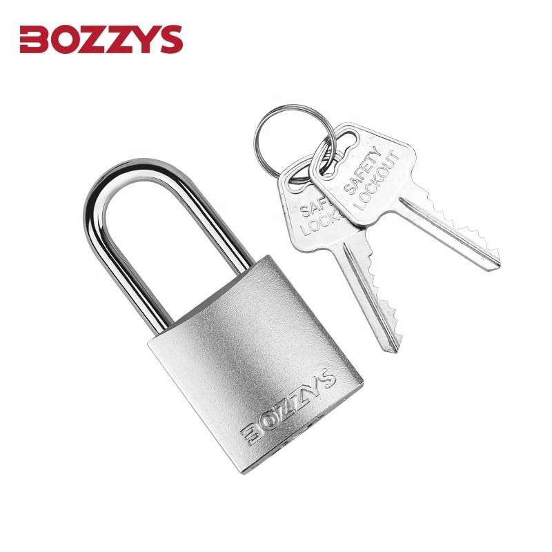 OEM Silver Manufacturer 6*38MM Steel Shackle Aluminum Body Padlock for ...