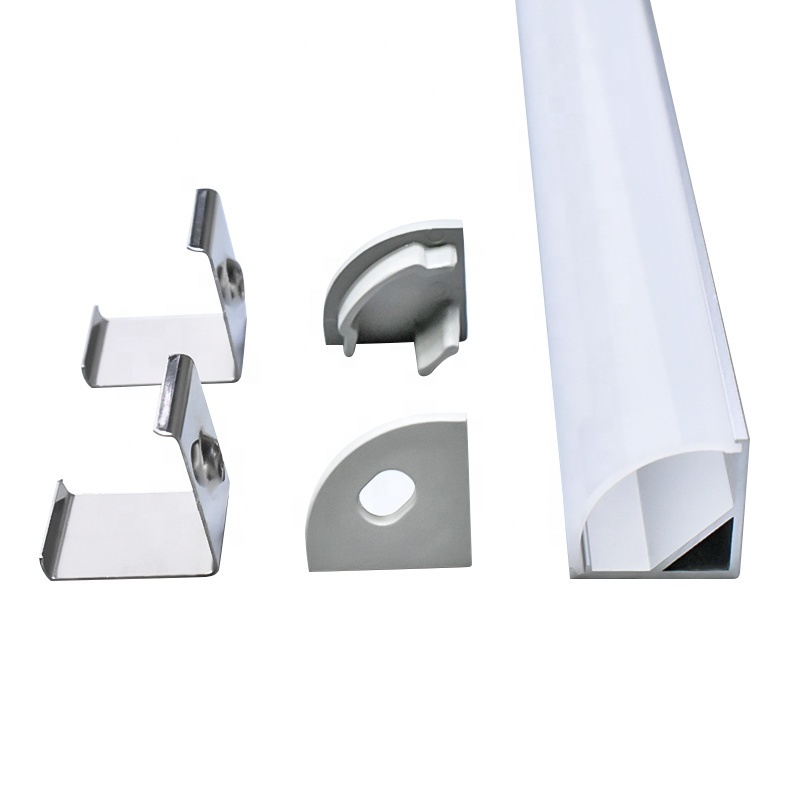 Aluminum Led Corner Profile 16X16 45 Degree Angle AL Profile For ...