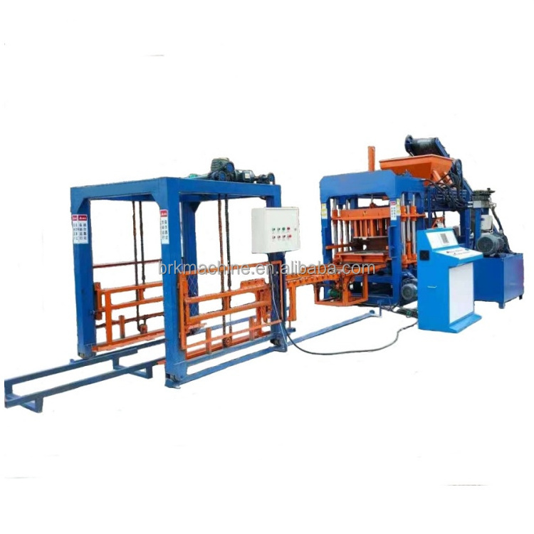 Mexican bricks QT4-18 Cement brick making machine hyper press brick ...