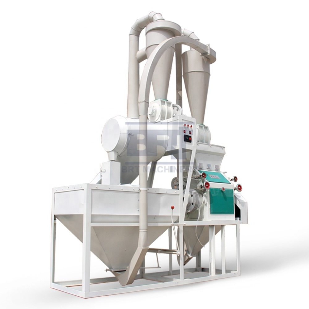 Industrial Maize Corn Flour Mill Plant Corn Grits Making Machine ...