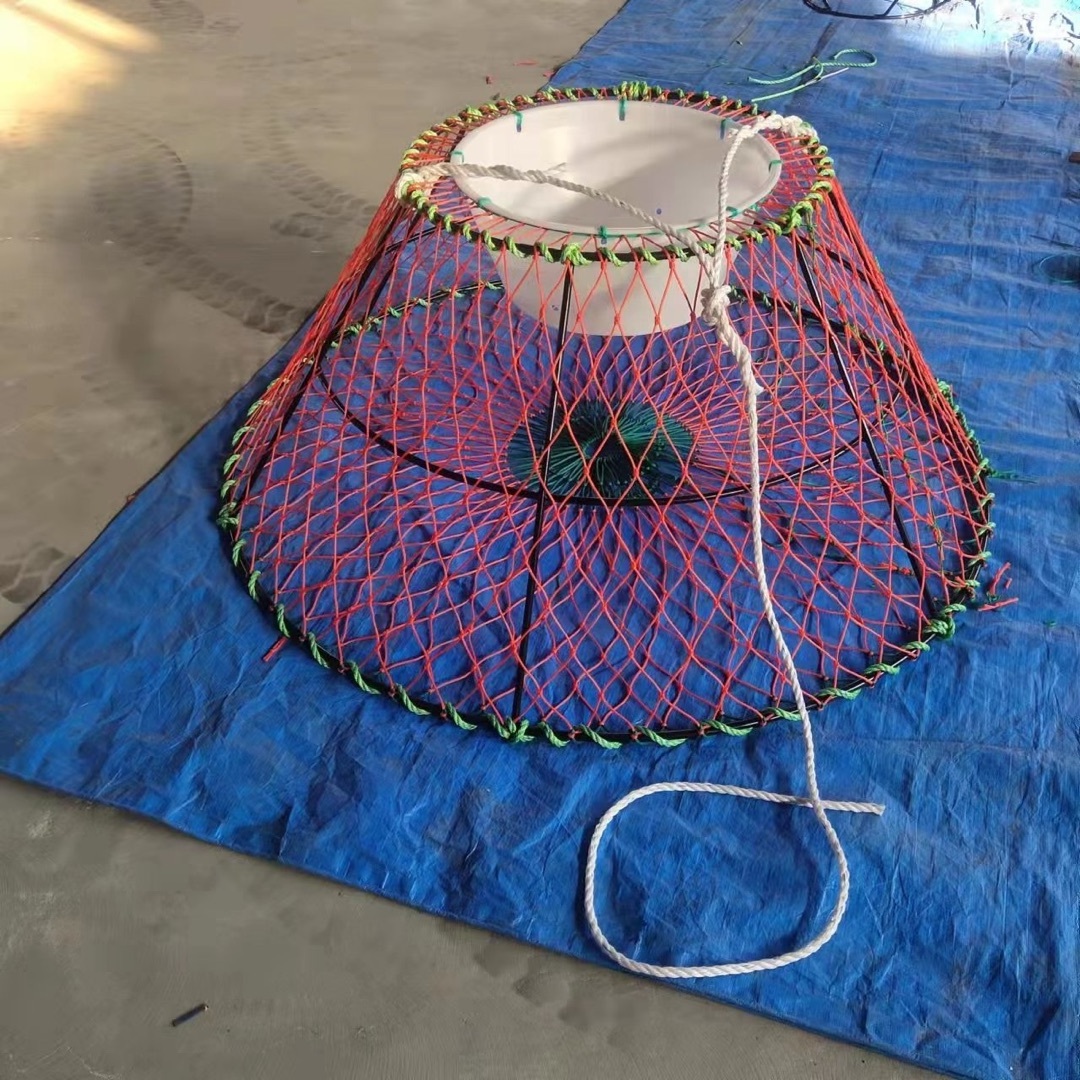 Deep sea heavy welding metal fish cage strong cage culture nets king ...