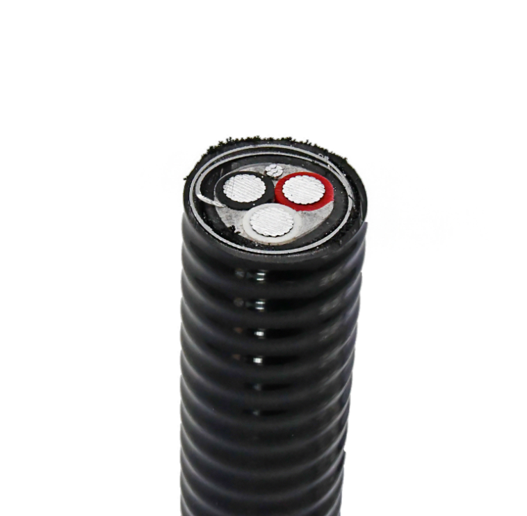 UL Type Mc 3 Conductor Copper XLPE Insulation PVC Jacket 600V Aluminum ...