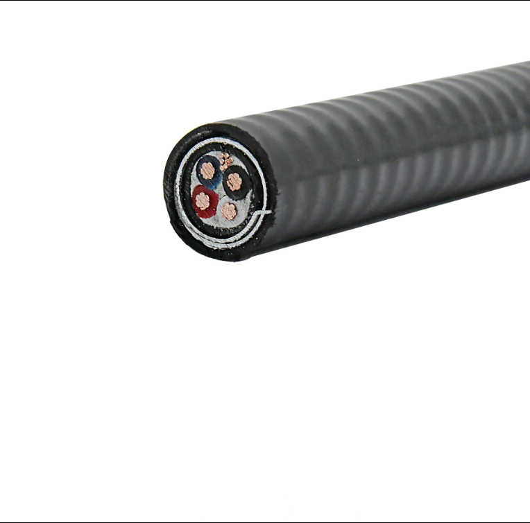 UL Type Mc 3 Conductor Copper XLPE Insulation PVC Jacket 600V Aluminum ...