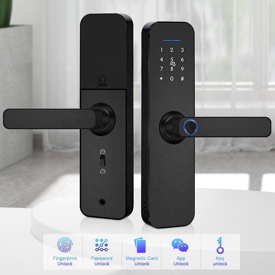 Tuya TTLOCK App Ble Electric Keyless Biometric Fingerprint Password ...