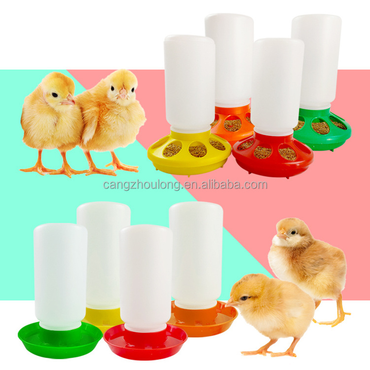 ZB 1L 1kg Manual Automatic Plastic Poultry Chicken Bird Fountain Baby ...