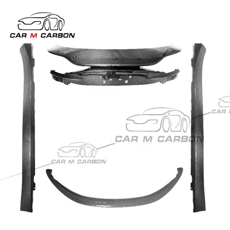 New DRY carbon fiber body kit with front lip rear diffuser side skirts ...
