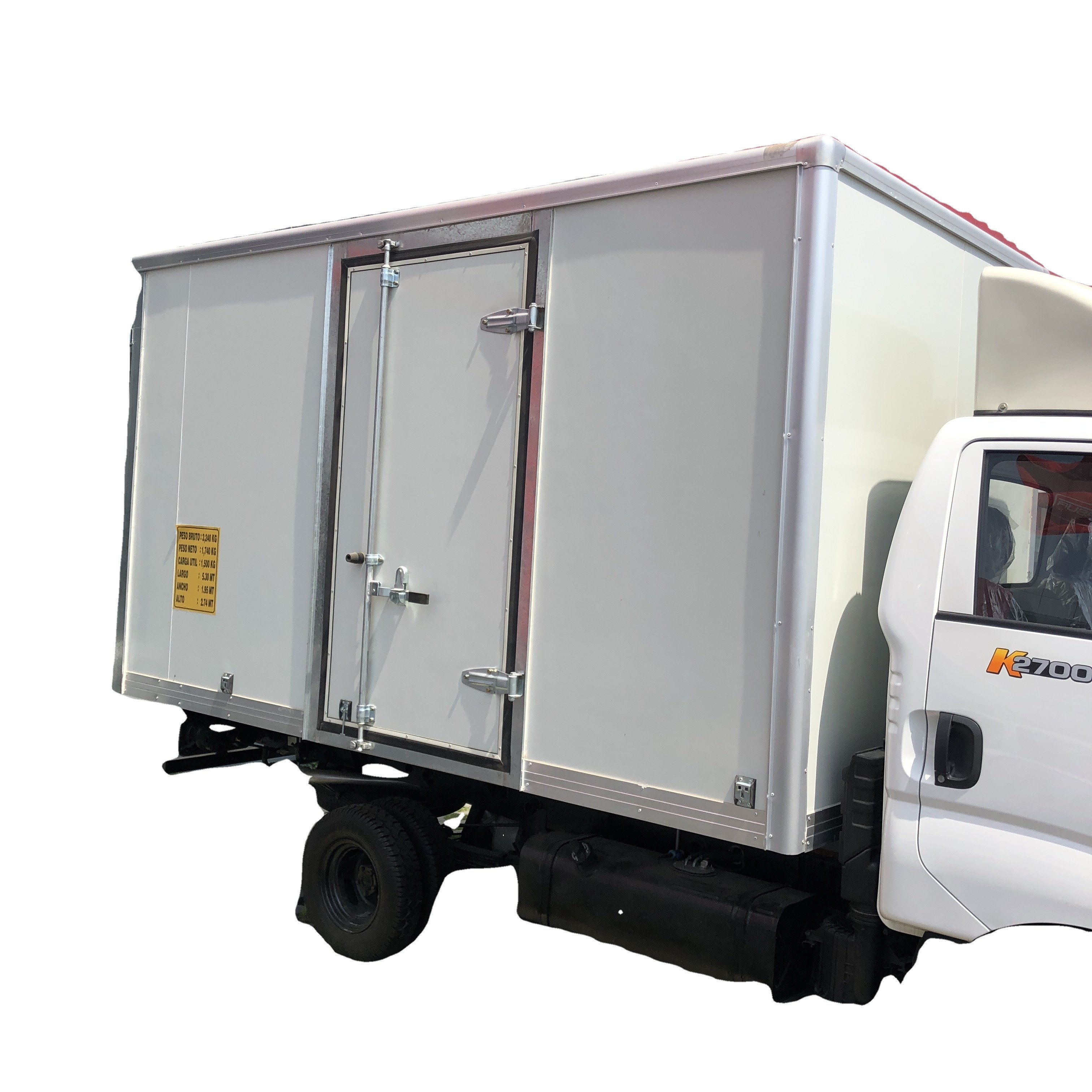 Brand New FOTON 4x2 6 Wheels Box Truck 3 Ton Mini Lorry Truck 3t Small ...