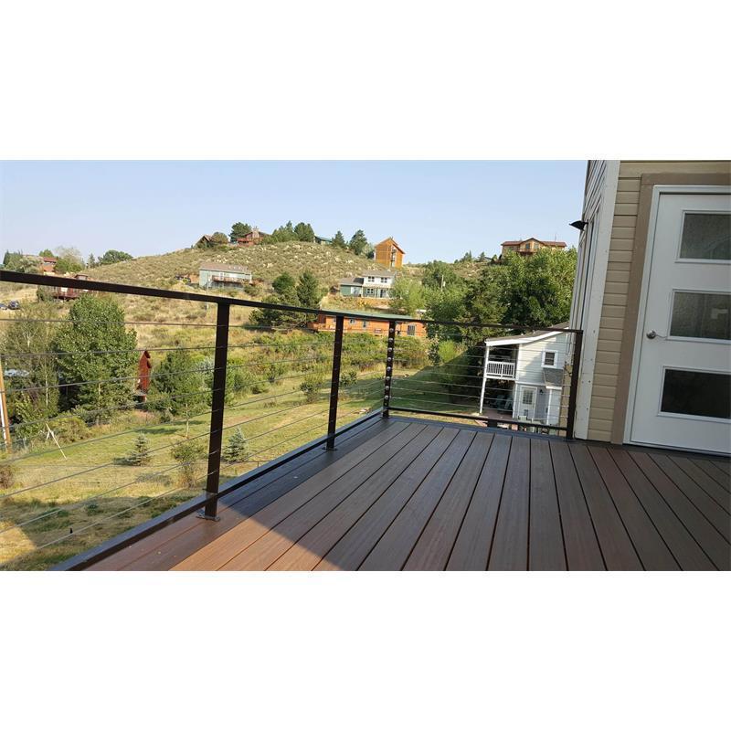 Interior stair side mount cable railing post | Bestsuppliers.com