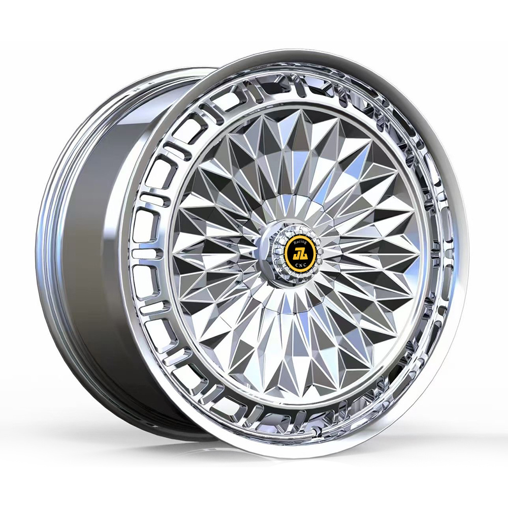 Jiangzao customize car alloy 22 inch chrome wheels rims for maybach rim ...
