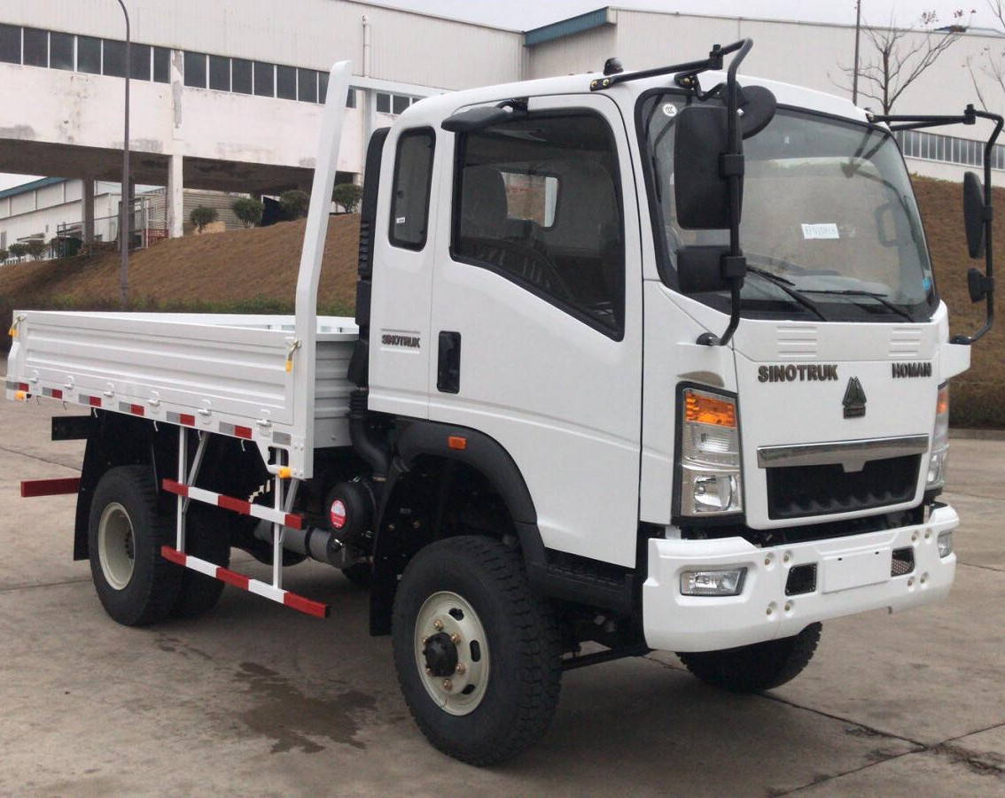 HOHAN SINOTRUCK 6 Wheels Cargo Mini Light Truck 4x2 Small Lorry Cargo ...