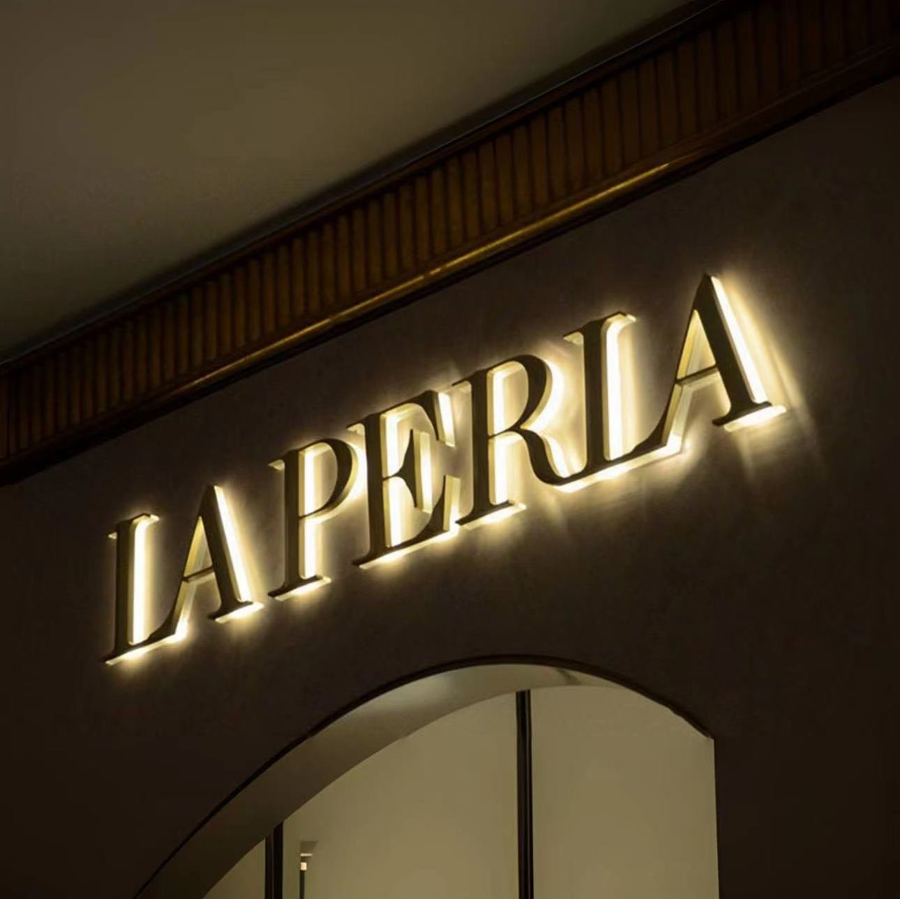 Custom Alphabet Letter LED Illuminated Sign LED Sign Board Outdoor ...