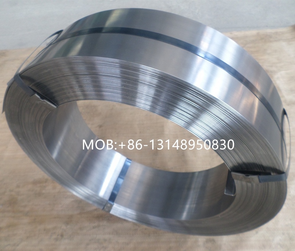 Spring Carbon Tempered Steel Strapping Blue Spring Steel Strips Band ...