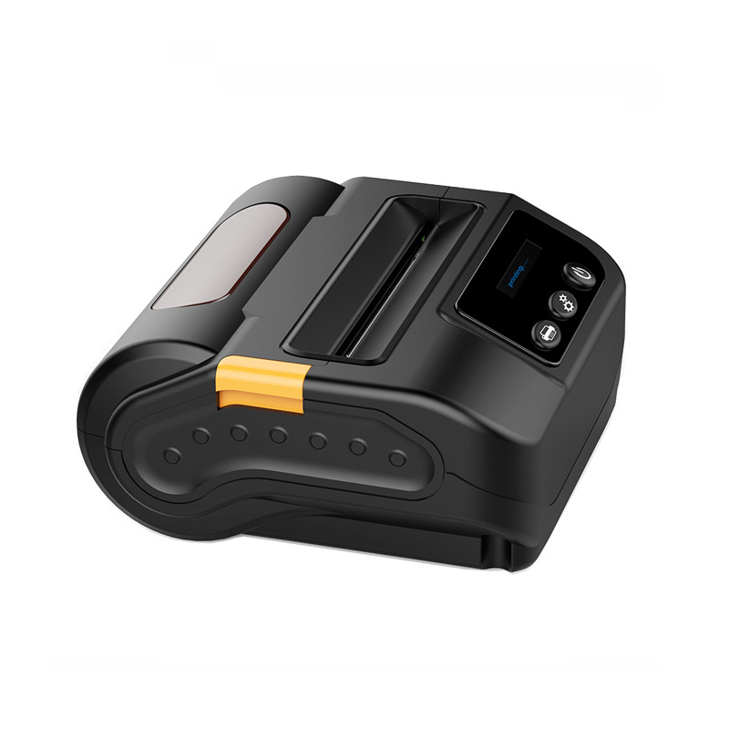 3inch thermal micro small printer machine supermarket qr code stickers ...