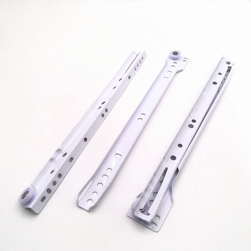 2024 Best Selling coated slide nylon wheel rails powder coated drawer ...