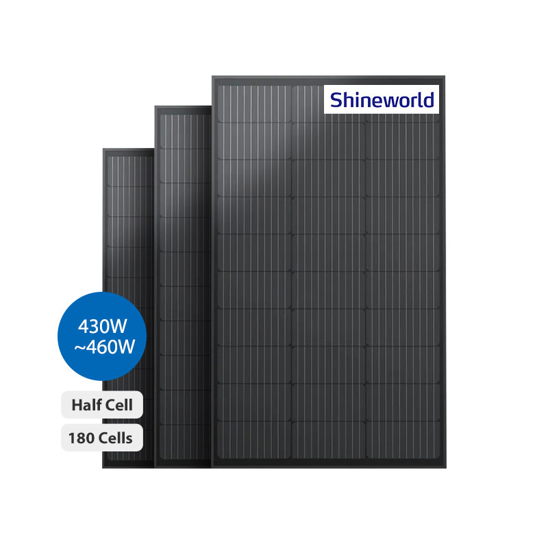 Shineworld Newest solar set off grid panels power system 450 watts plaque solaire 450w price ...