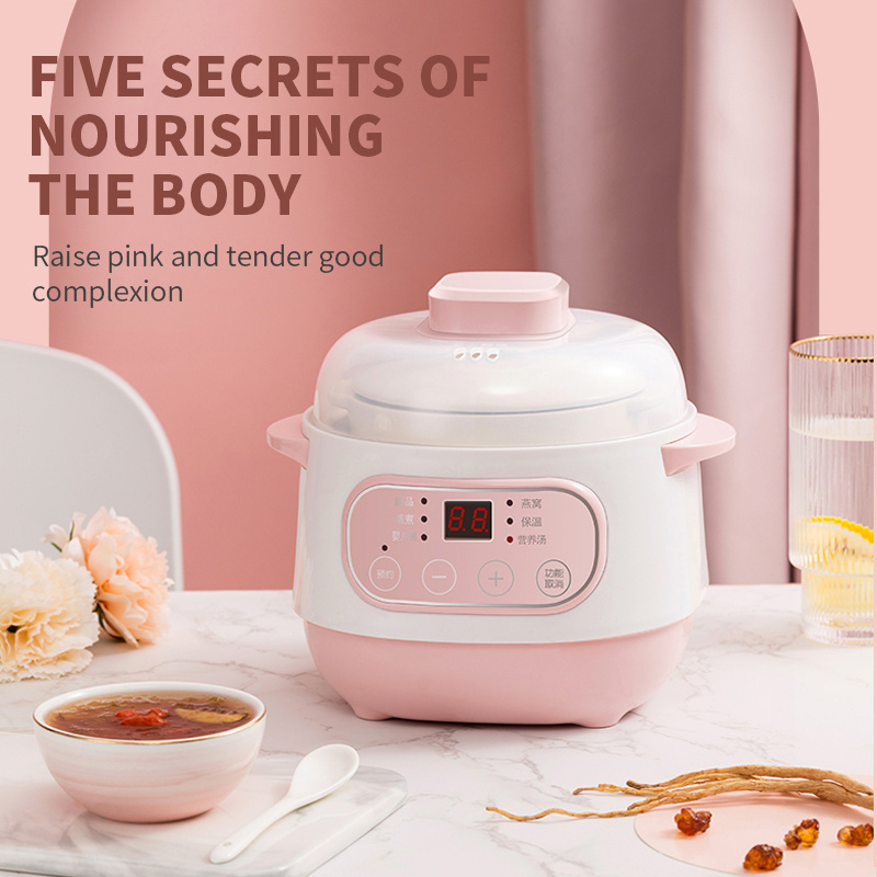 CK-SC01 1L Eco-friendly Electric Ceramic mini electric multi cooker ...