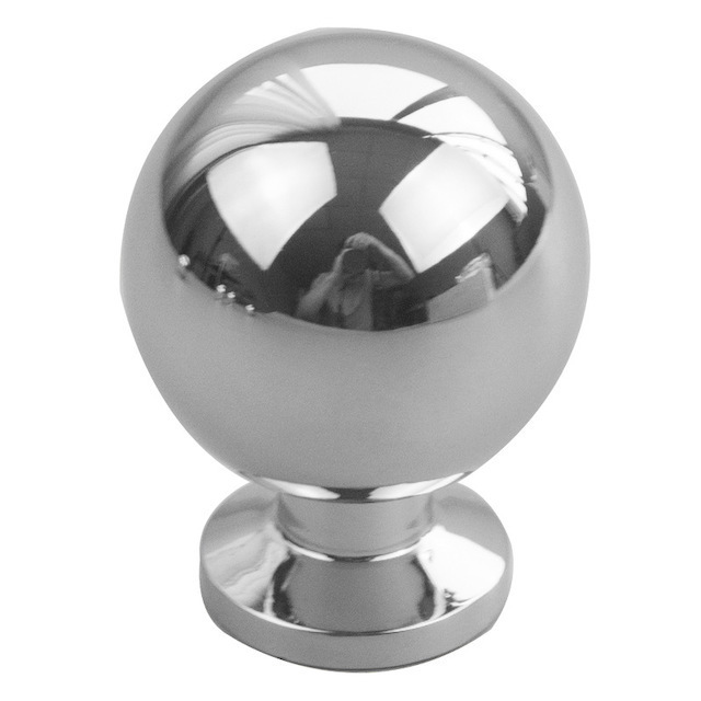 Round Solid Brass Pulls Antique Cabinet Drawer Small Handles Wardrobe ...