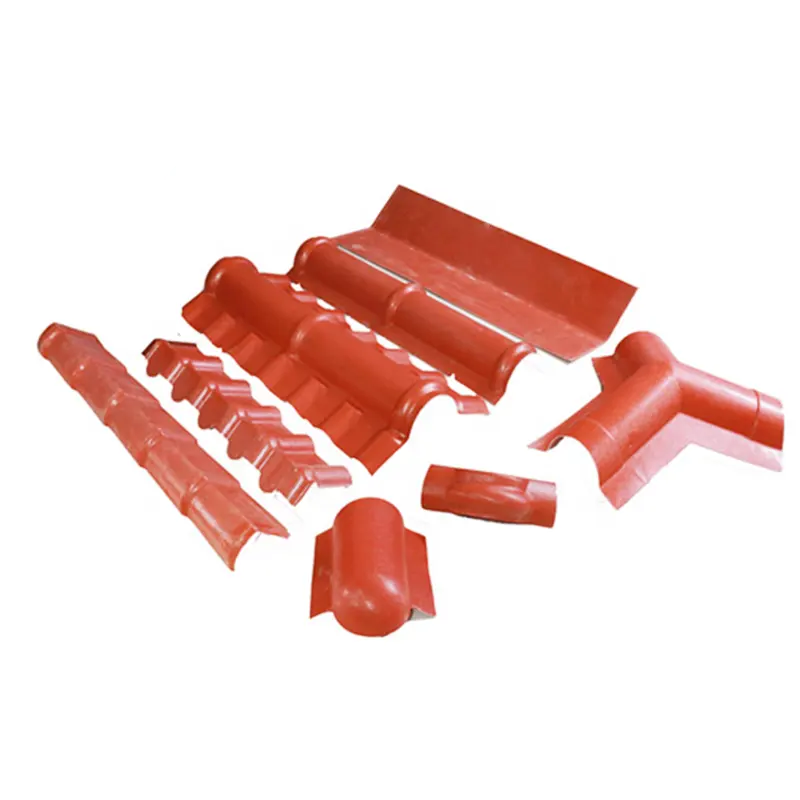 Modern Corrugated Sheet Roman Tile Pvc Roof Accessories Royal Plastic ...
