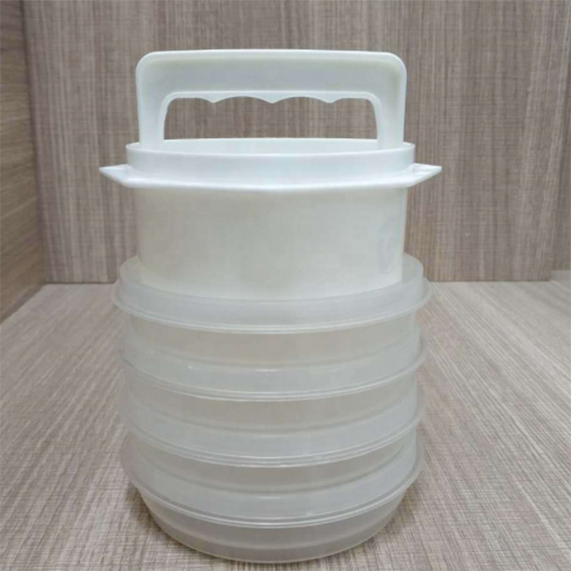 Hamburger Press Patty Maker Freezer Containers Plastic Meat Press Tool ...
