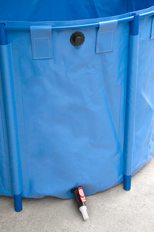 Tarpaulin Circular Fish Tanks Biofloc Fish Farming Tank Round Pond ...