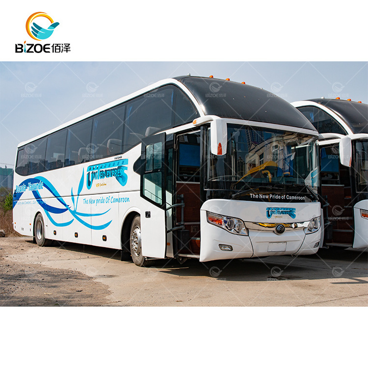 Used 60 Seater Double Axle Zhong Tong Coach Bus Lck6125H ...