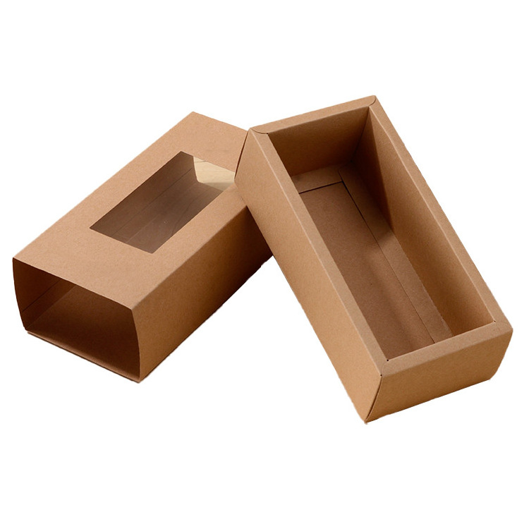 Custom kraft paper box eco friendly box food dry fruits nuts tea bags ...