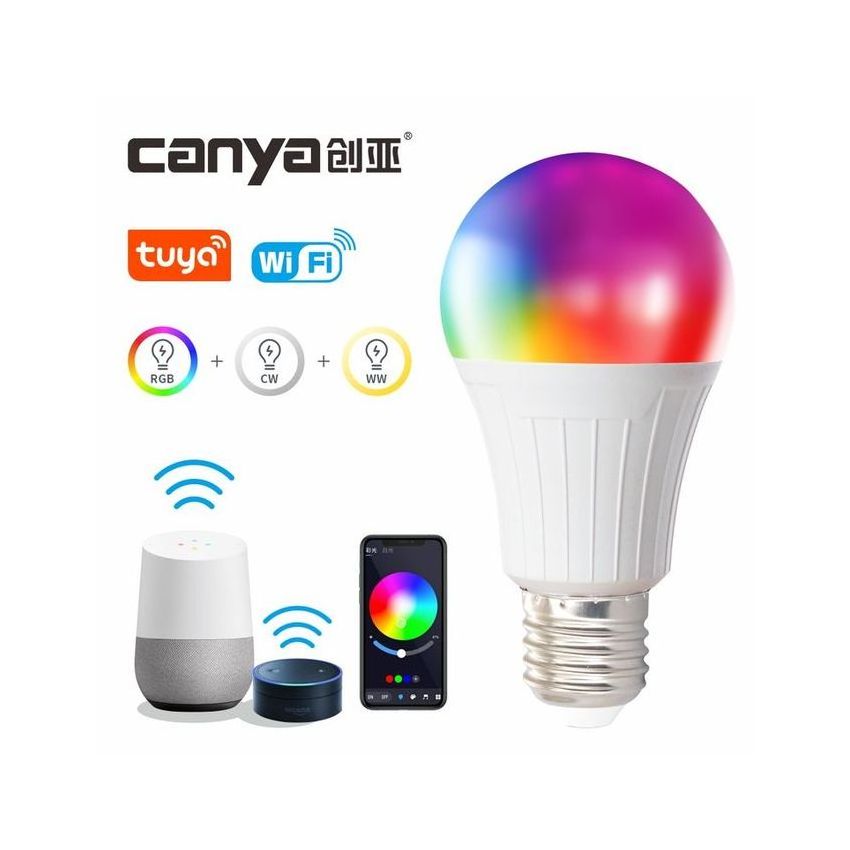 Tuya Led Bulb Rgb Remote Control Smart Led Wifi Bulb Smart Led Light ...