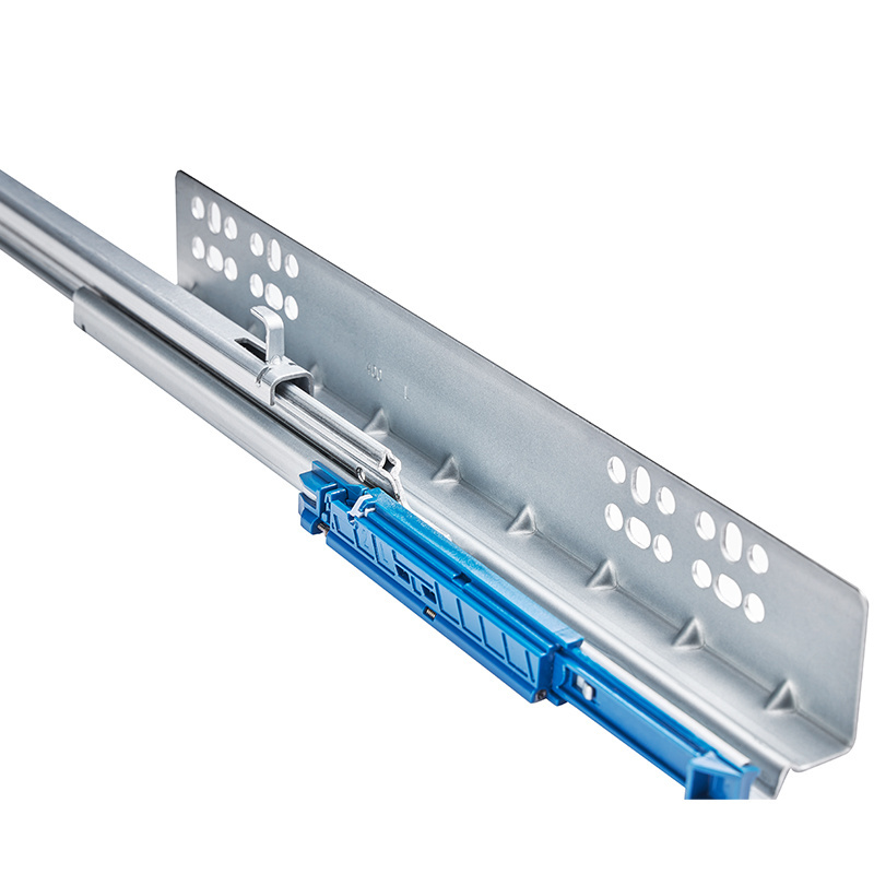 3 Fold Damper Furniture Kitchen Hidden Telescopic Rails Full Extension ...