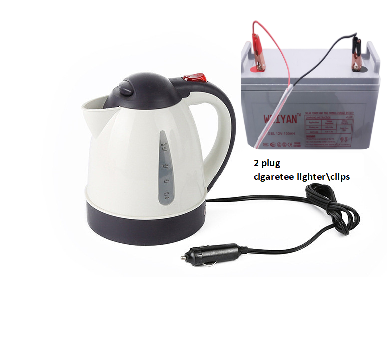 Proper Price Quality Solar 1.0L 12V Car Dc Boiler Water Electric Kettle ...