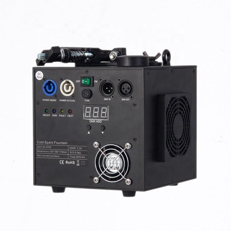 Wedding Stage Hanging Upside Down Waterfall Cold Spark Fountain ...