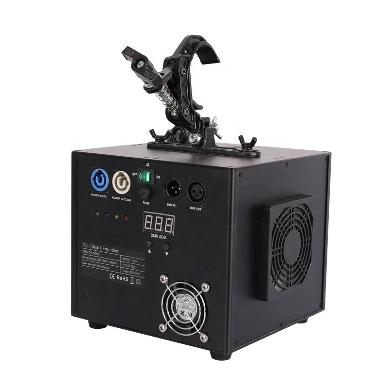 Factory direct waterfall remote control cold spark fountain fireworks ...