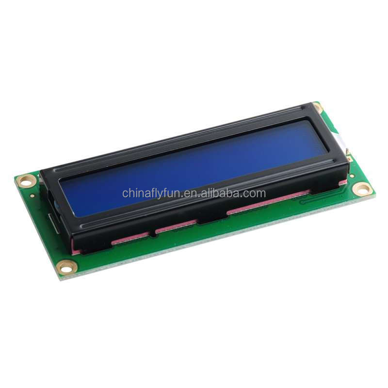 DIYmall 1602 Display Module Blue Green Screen 16x2 Character LCD ...