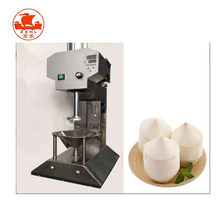 Fresh Coconut Cutting Trimming Peeling Dehusking Machine Price ...