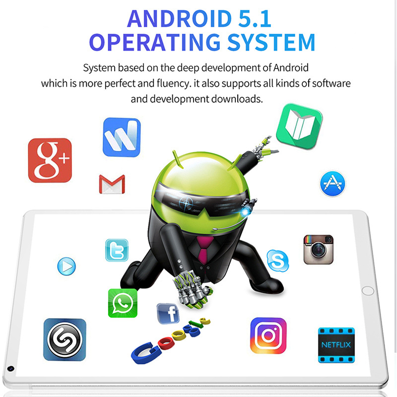 Latest Style Tablets 5 Million Cameras Smart Focus 8 inch Android ...
