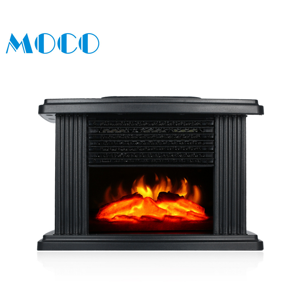Fireplace design desktop portable space heater mini electric fire place ...