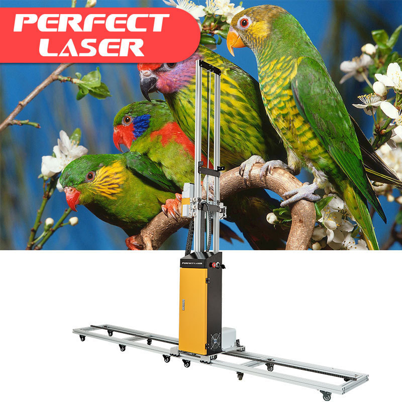 A Large-format Automatic 3D UV Vertical inkjet Wall Painting Printer ...