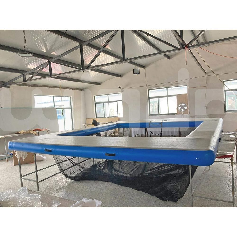5x4m Drop Stitch Inflatable Dock Marine Water Floating Island Yacht ...