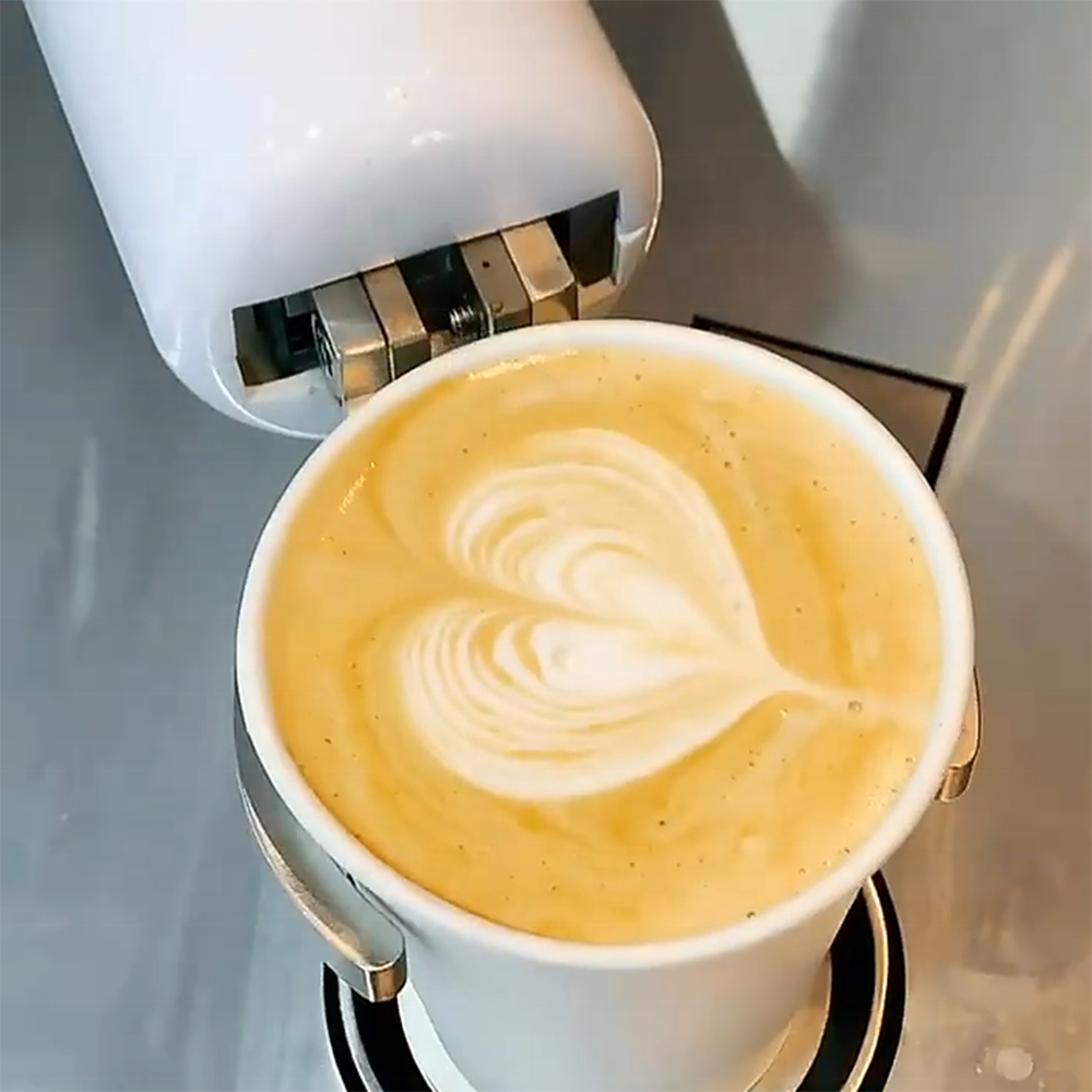 ELITE ROBOTS EC63 Robotic Arm Coffee Serving 6 Axis Desktop Industrial ...