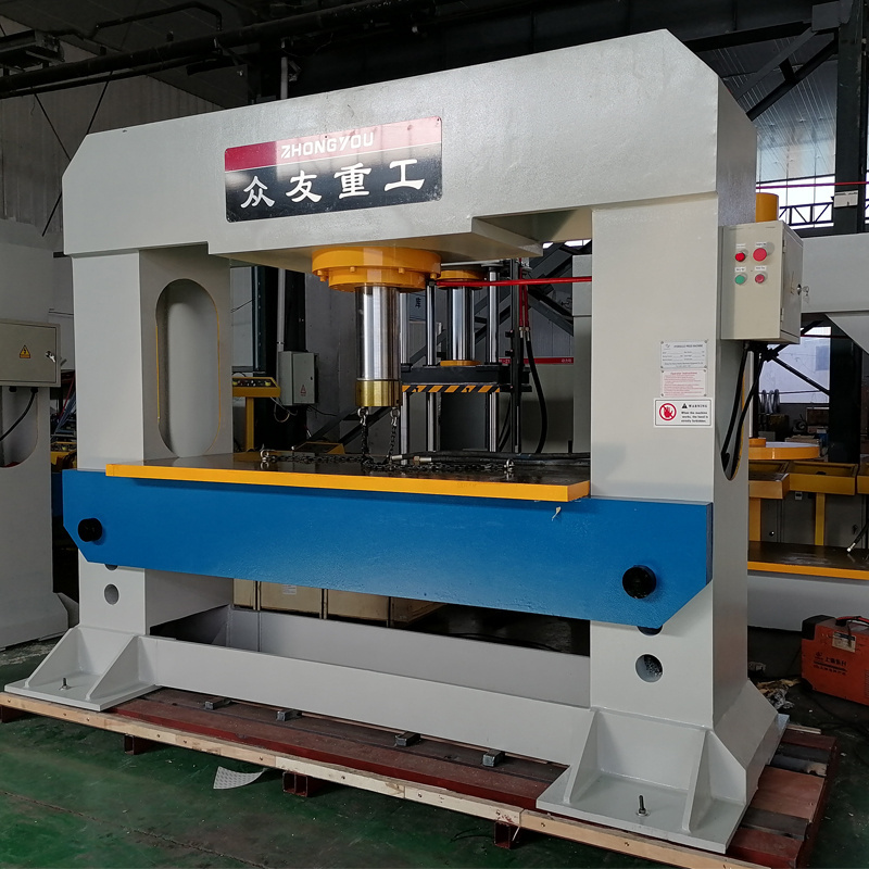 Automatic H frame Press 100 ton hydraulic press machine with adjustable ...