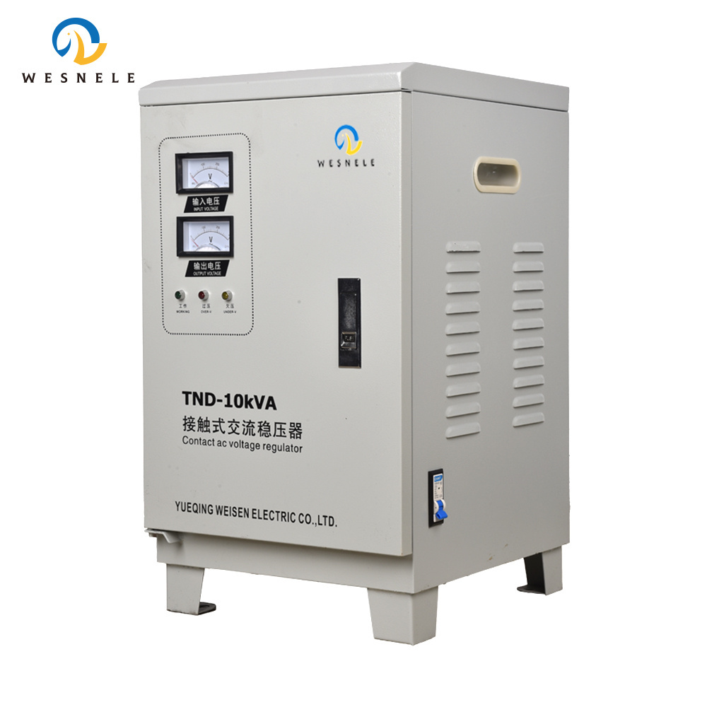 8 KW Voltage Regulator 110V/220V AC 10KVA Electric Home Servo Motor ...