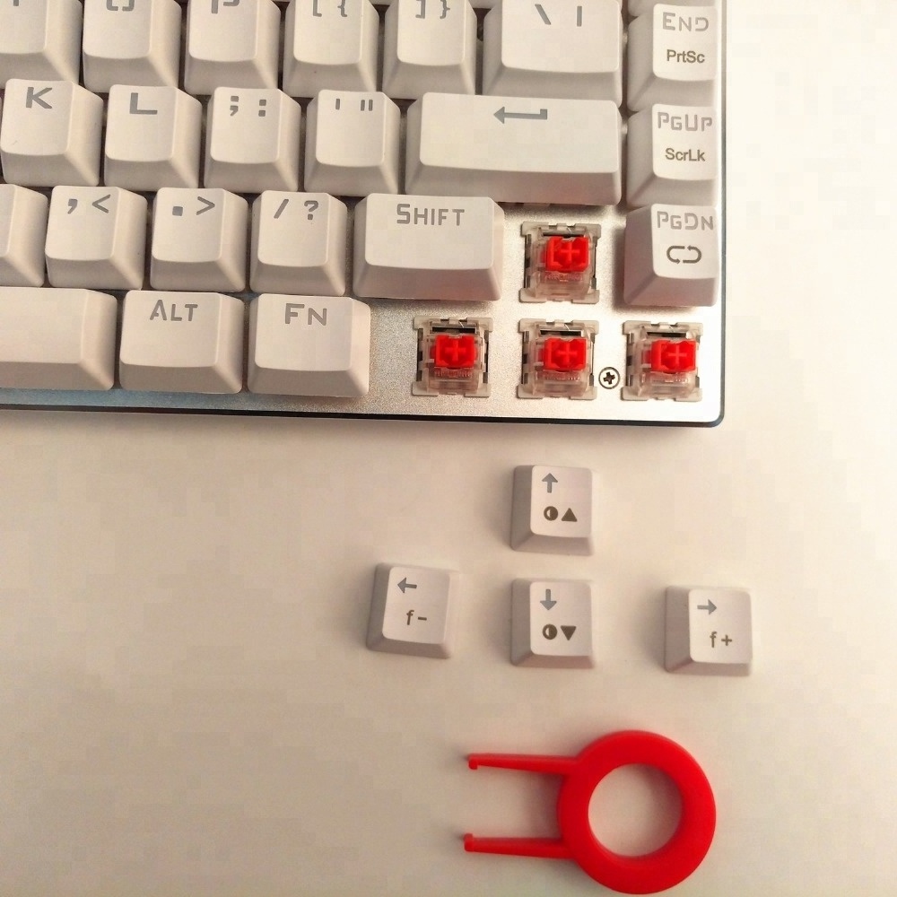 Z-88 Tenkeyless 81 keys Small Mechanical Keyboard RGB Backlit Gaming ...