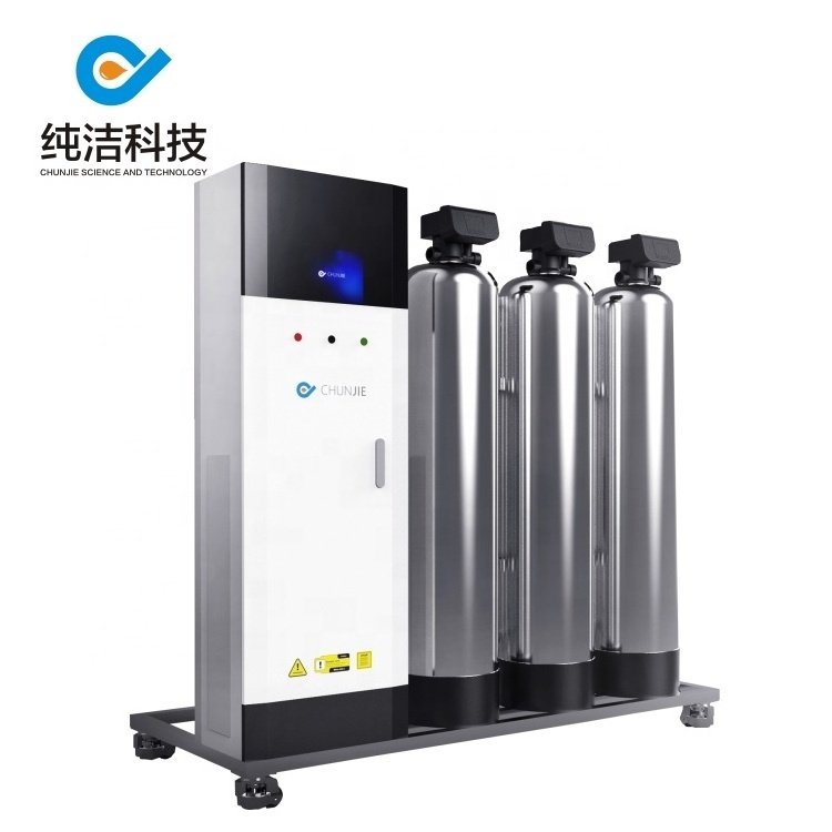 1500LPH Purified Water Deionized EDI Water Equipment RO Water ...